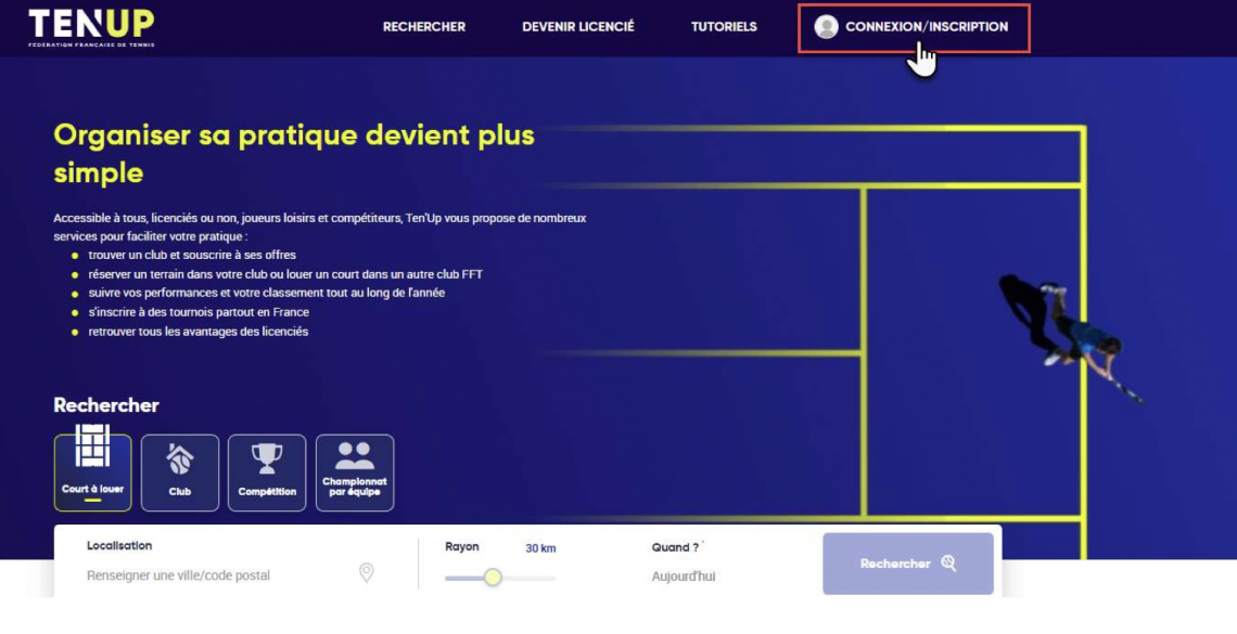 Lancement de la réservation sur Ten'Up lundi 10 mars ! - Tennis Club de ...
